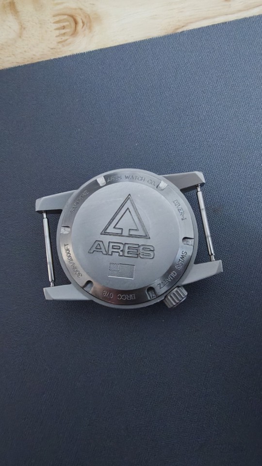 Ares DIVER-1 Mission Timer 1000m Quartz Watch Stainless Steel | eBay