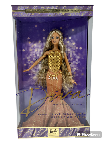 BARBIE DIVA Collection Doll All that Glitters 2002 Mattel NIB 55426 | eBay