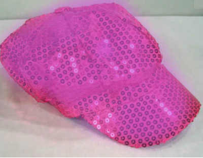 1 girls PURPLE/ PINK SEQUIN WOMEN BALL CAP new ladies fashion headwear ...