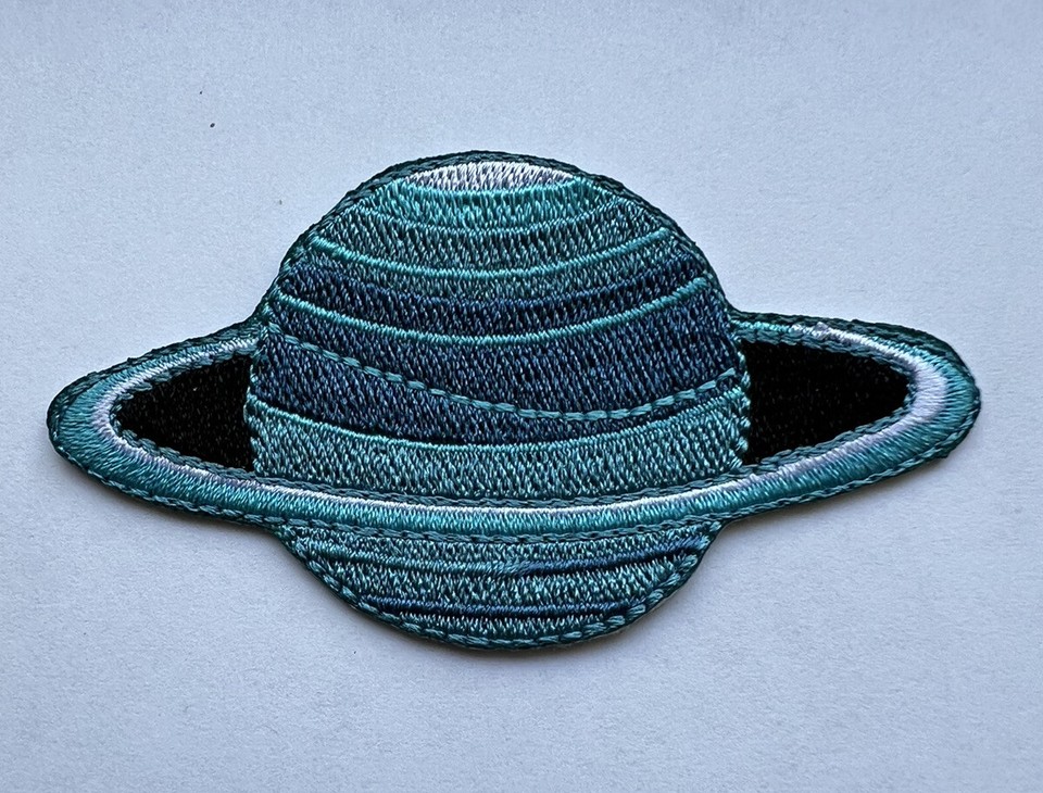 Planet Patches Space Themed Solar System Iron-On Patches 3in Choose ...