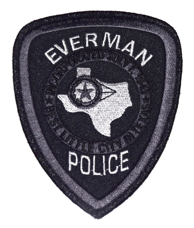 EVERMAN – SWAT - TEXAS TX Sheriff Police Patch SUBDUED CITY STAR | eBay