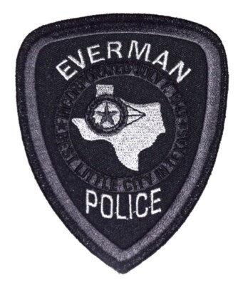 EVERMAN – SWAT - TEXAS TX Sheriff Police Patch SUBDUED CITY STAR | eBay