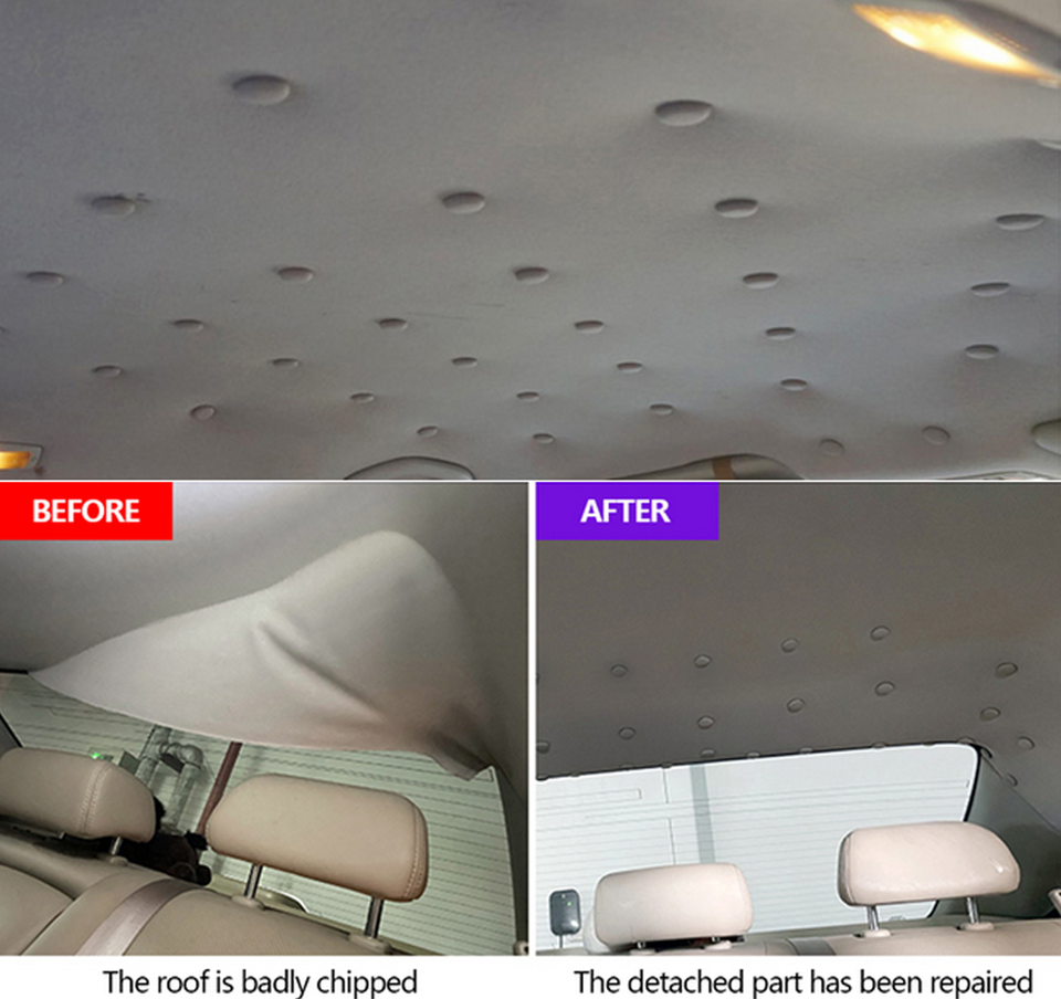 60x Car Roof Sagging Headliner Fixing Repair Pins Rivets Snap Buckle ...