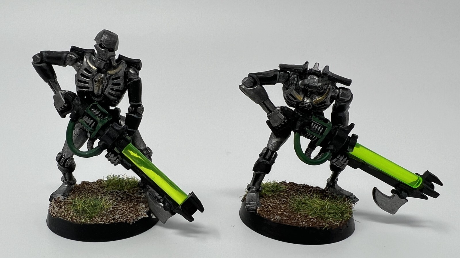 Warhammer 40k: Necron - Mixed Loose Lot PAINTED PLASTIC METAL GAMES ...