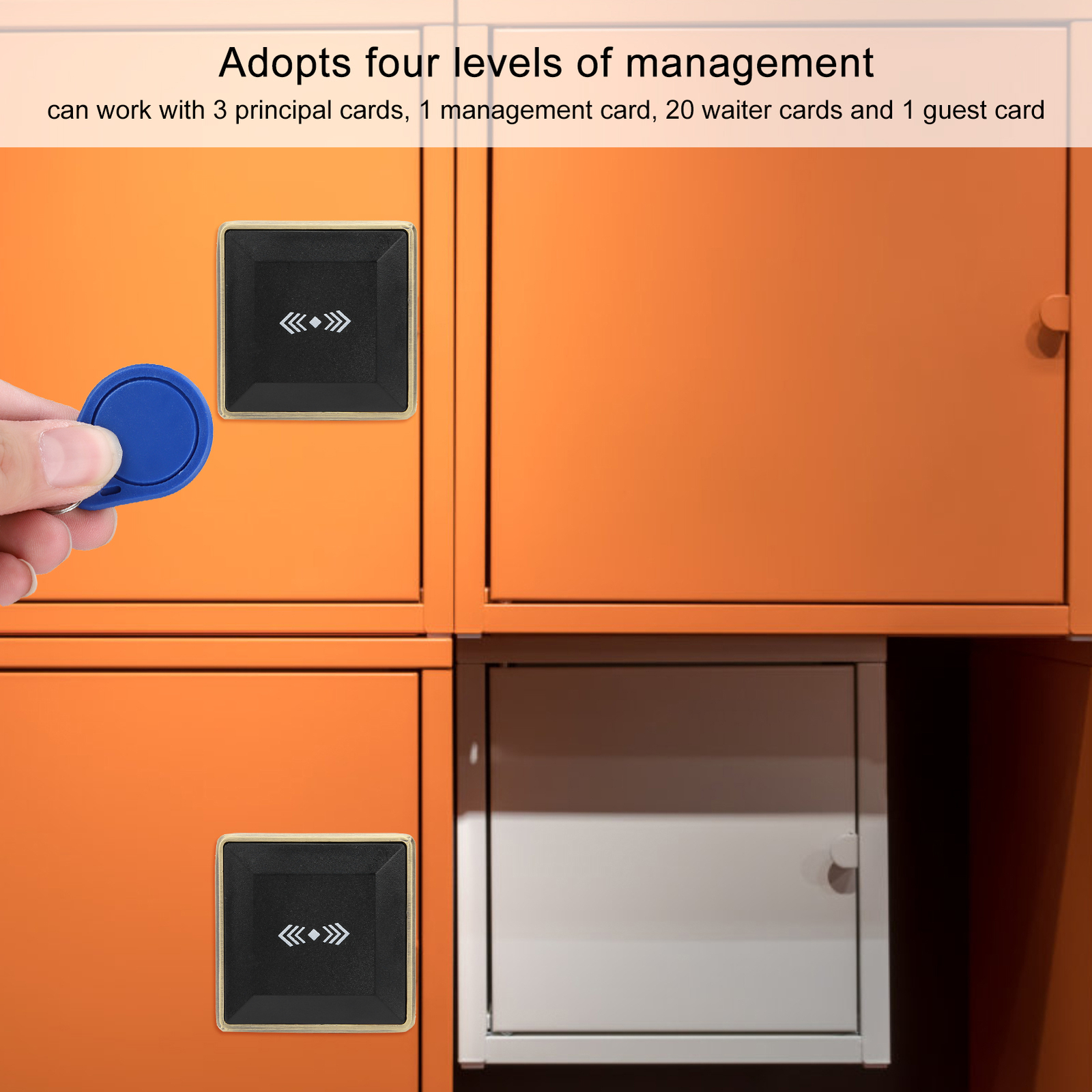 Electronic Lock ID Card Tag Induction Safety Lock For Sauna Bathroom ...