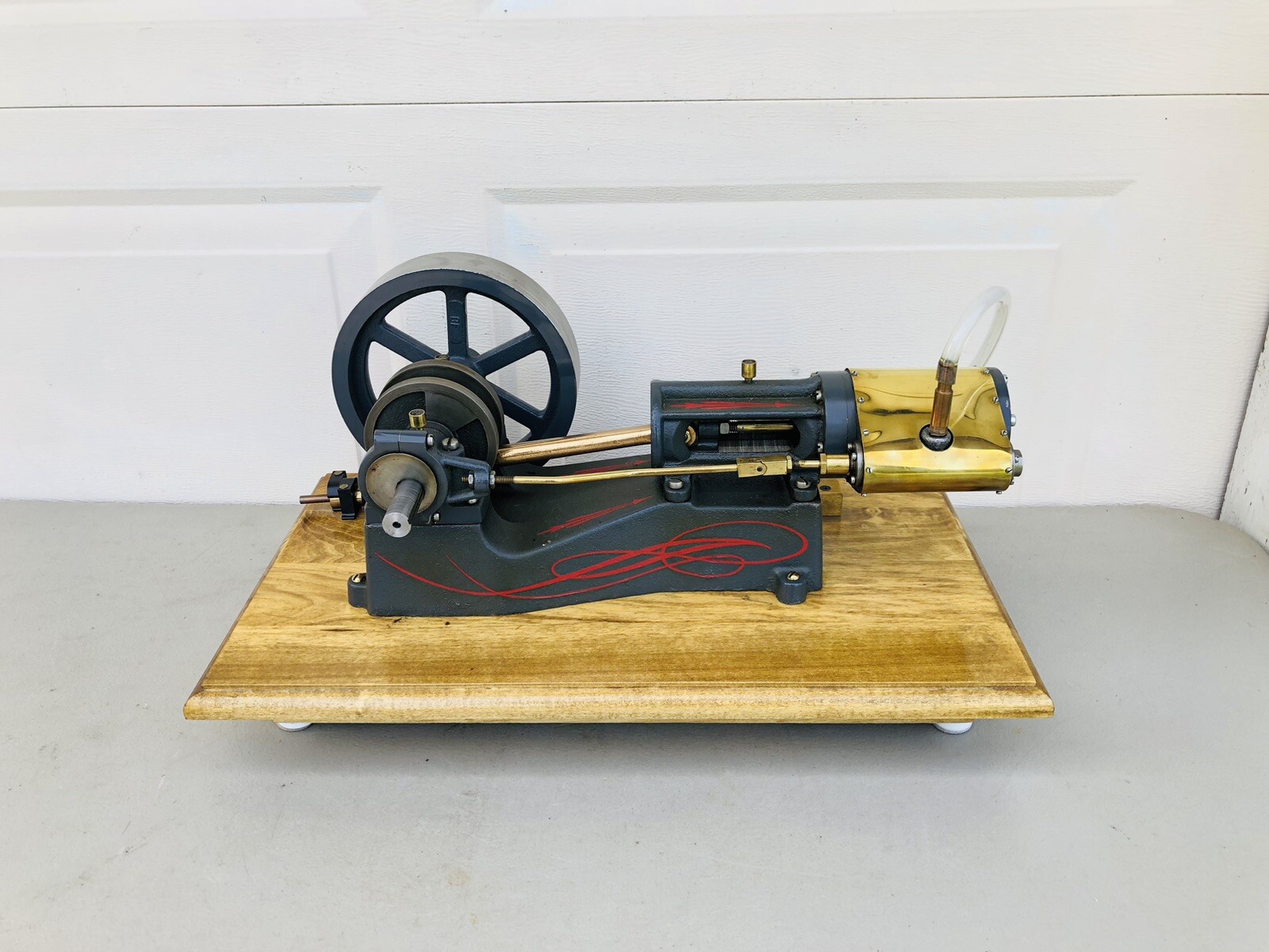 PM Research Steam Engine Large Model Steam Motor | eBay