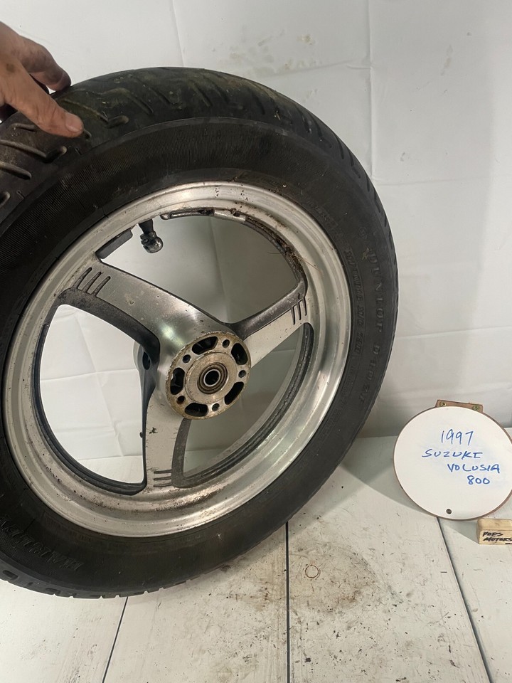 1997 Suzuki Volusia 800 Front Tire Rim - Excellent - Ready to Build! | eBay