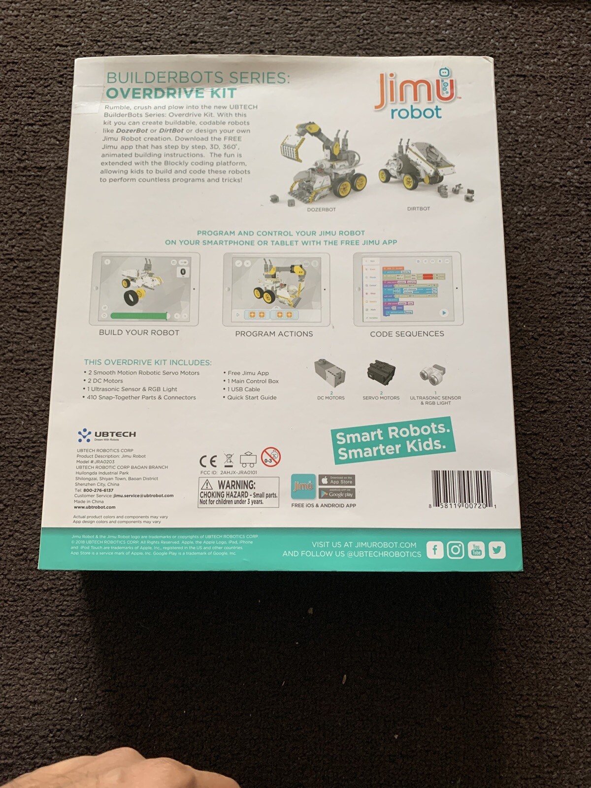 Ubtech Jimu Robot Builderbots Kit – XLYIJJ