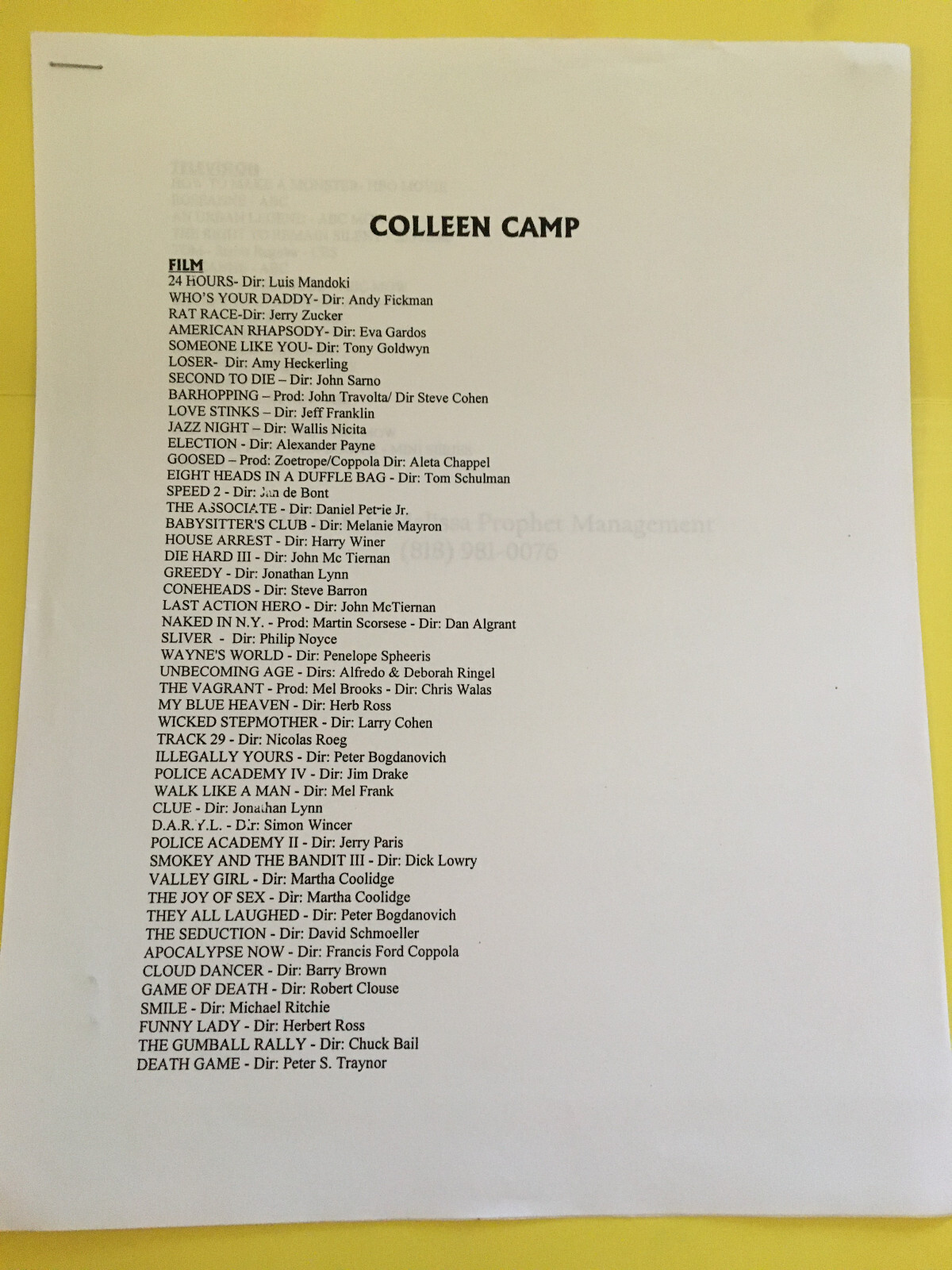 Colleen Camp Waynes World