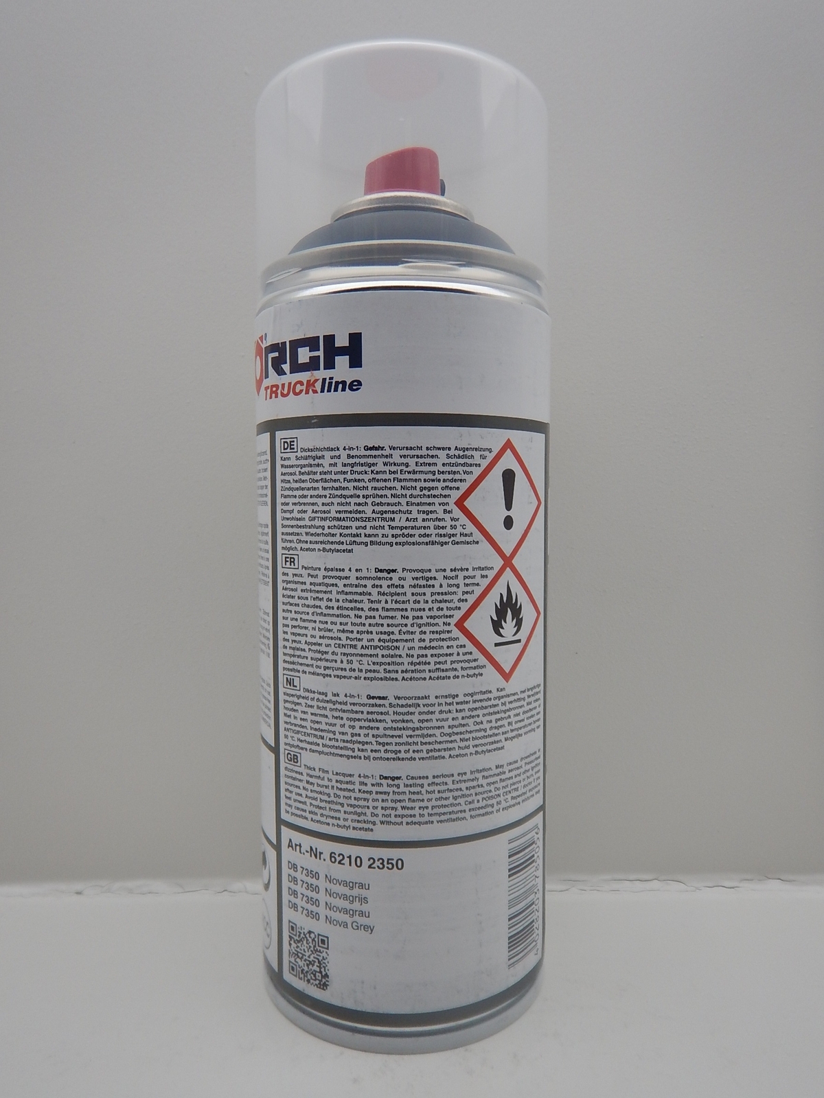 6x 4 in 1 RAL DB 7350 NOVAGRAU GRAU DICKSCHICHTLACK LACK SPRAY ...