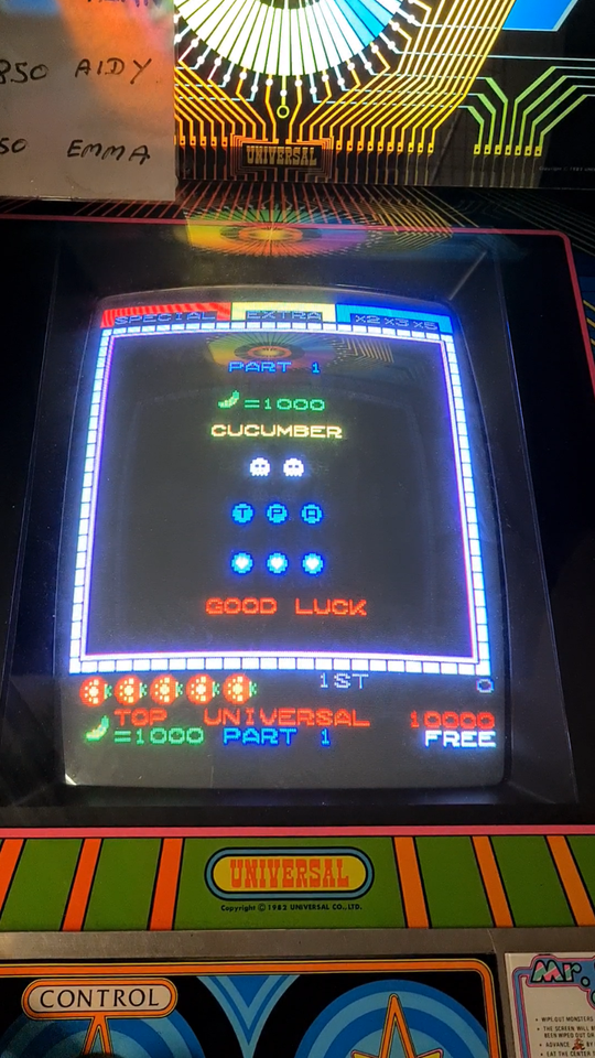 Ladybug Arcade game pcb - Universal Tested - no sound | eBay UK
