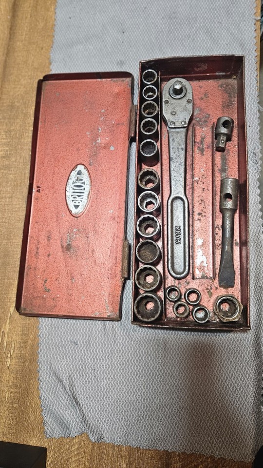 britool socket set vintage hex | eBay