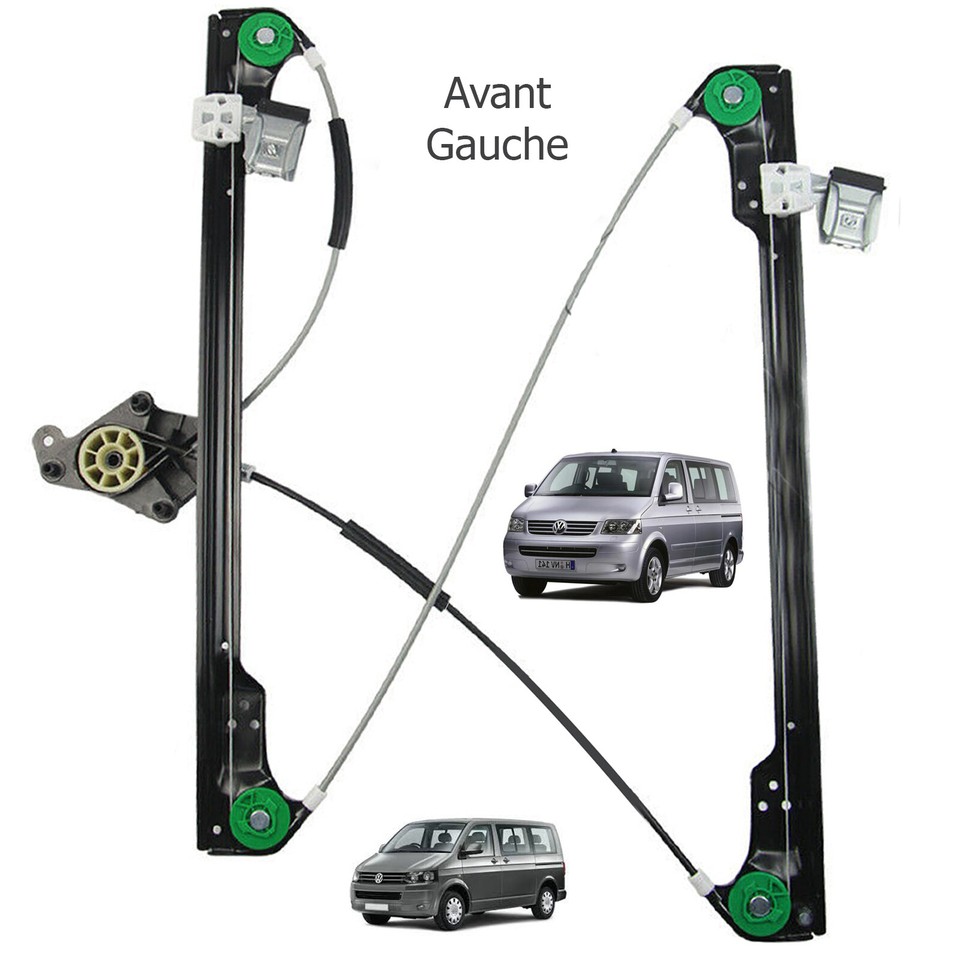 Window Lift Mechanism Front Left For Multivan Transporter Caravelle ...