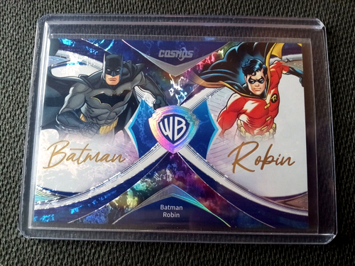 2024 Kakawow Cosmos Warner 100th Batman & Robin Script Art Dual Auto ...