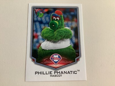 2016 TOPPS PHILLIE PHANATIC #274, PHILADELPHIA PHILLIES MASCOT STICKER ...