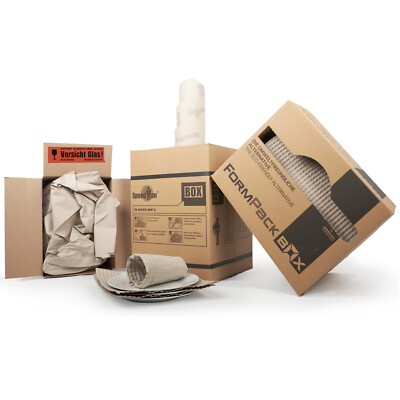 SpeedMan FORMPack Box Packpapier Schrenzpapier Stopfpapier Polster ...