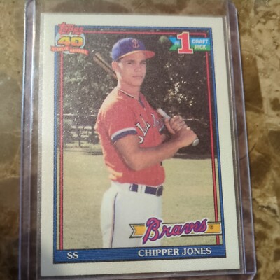 1991 Topps - #333 Chipper Jones (RC) | eBay