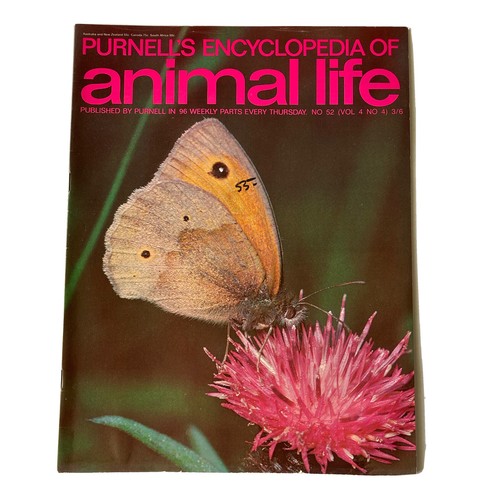 Purnell’s Encyclopedia Of Animal Life Magazine Volume 4 Number 4 Issue ...