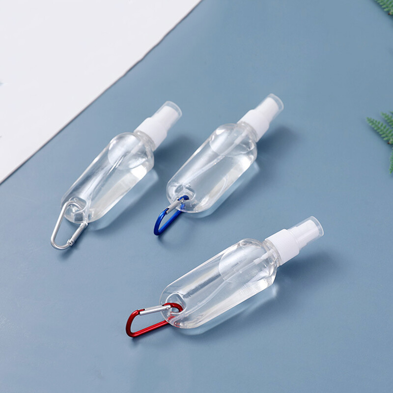 Reusable Portable Alcohol Spray Bottle Hand Sanitizer Travel Holder ...