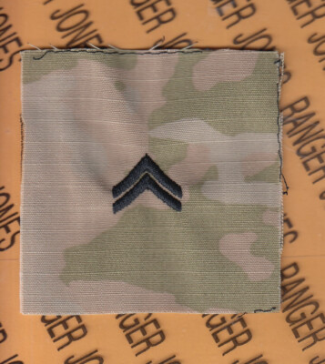 USA Enlisted CORPORAL CPL E-4 OCP Hat sew on 3" rank patch | eBay
