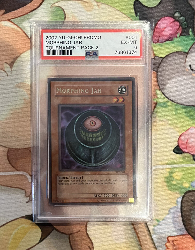 2002 YuGiOh Promo TP2-001 Morphing Jar PSA 6 EX-MT Tournament Pack 2 | eBay