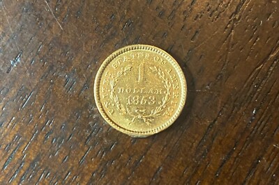 1853 U.S. One Dollar Gold Coin $1 Liberty - ungraded, Great Quality | eBay