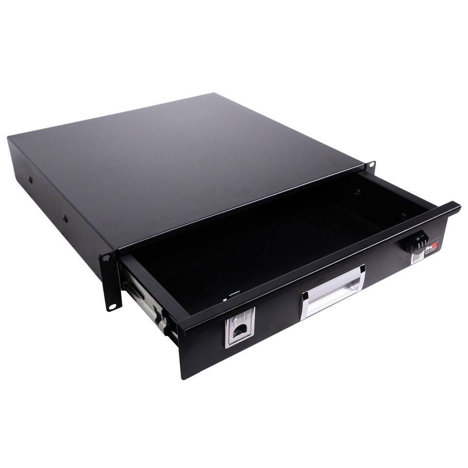 ProX T-2RD-18 Heavy Duty 18" Deep 2U Metal Locking Rackmount Drawer For ...