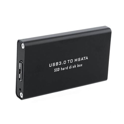 MSATA to USB 3.0 SSD Disk Box for 30x50mm 30x30mm MSATA SSD E6V97666 ...