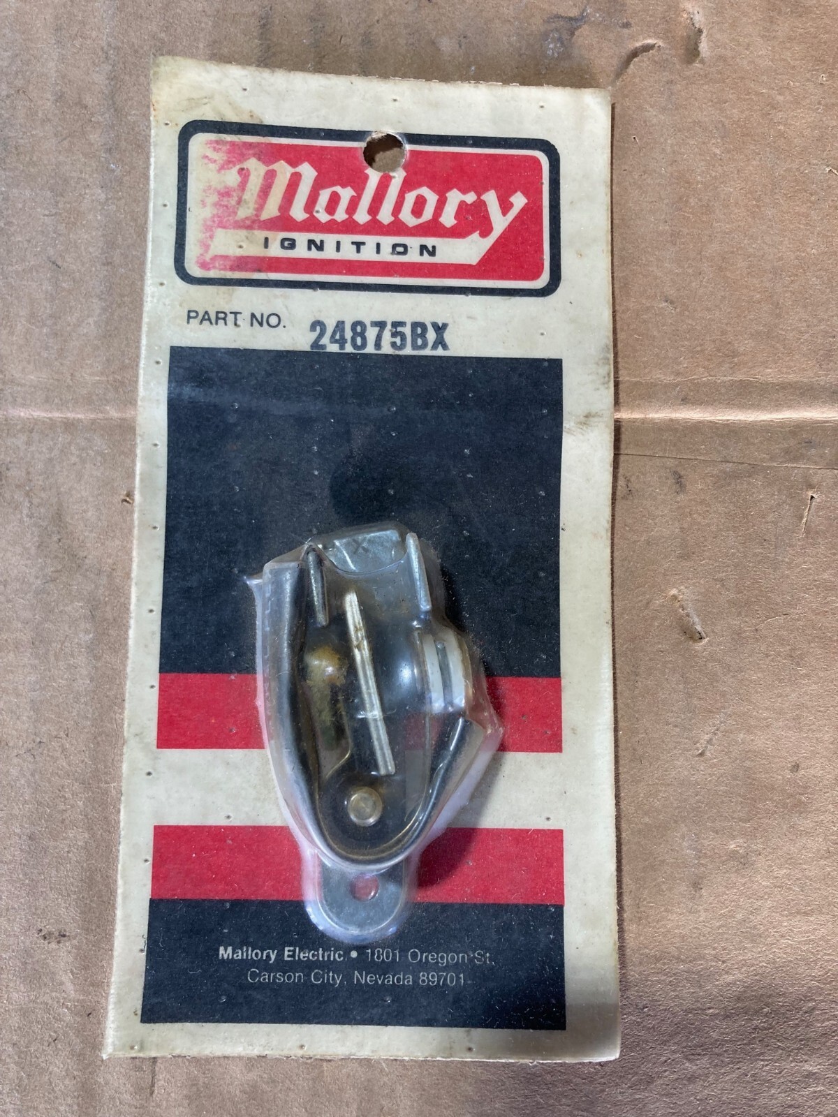 Vintage Mallory Ignition 24875BX Point Set & Grand Prix Ignition ...