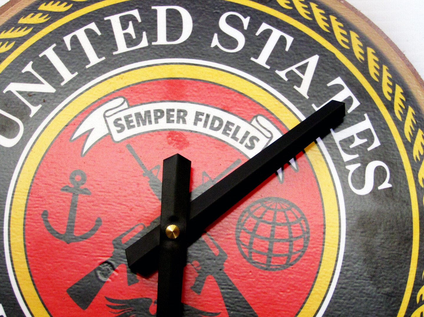 UNITED STATES MARINE CORPS EMBLEM CLOCK | eBay