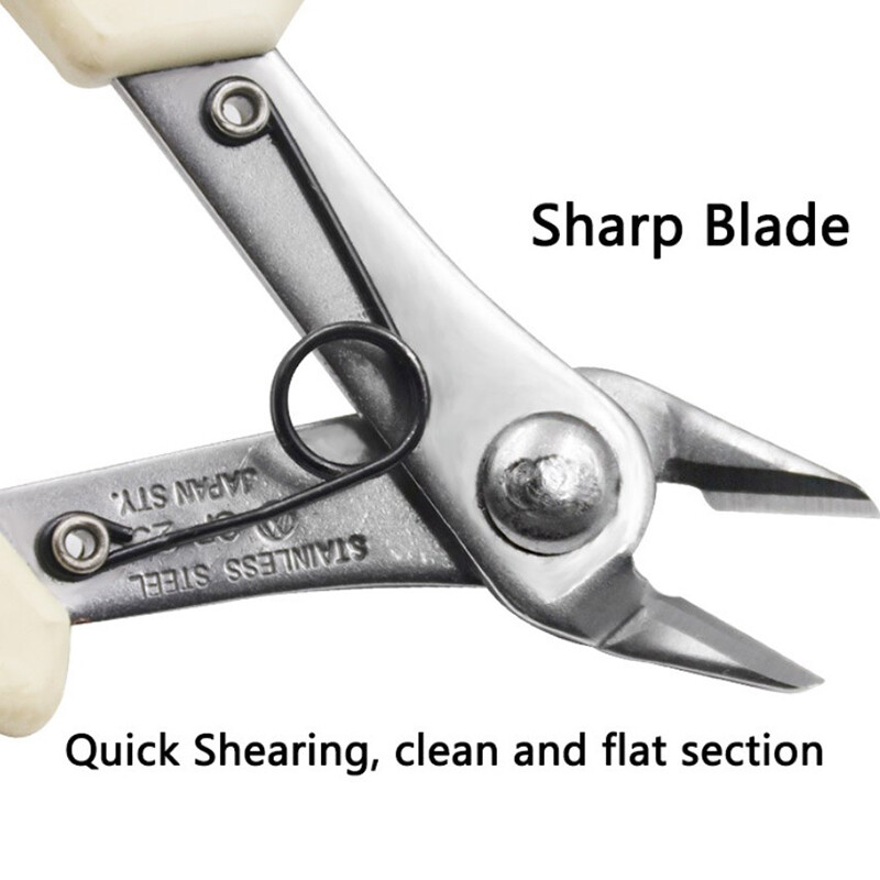 1PCS Needle Nose Pliers With Sharp Blade Steel Professional Cutting ...