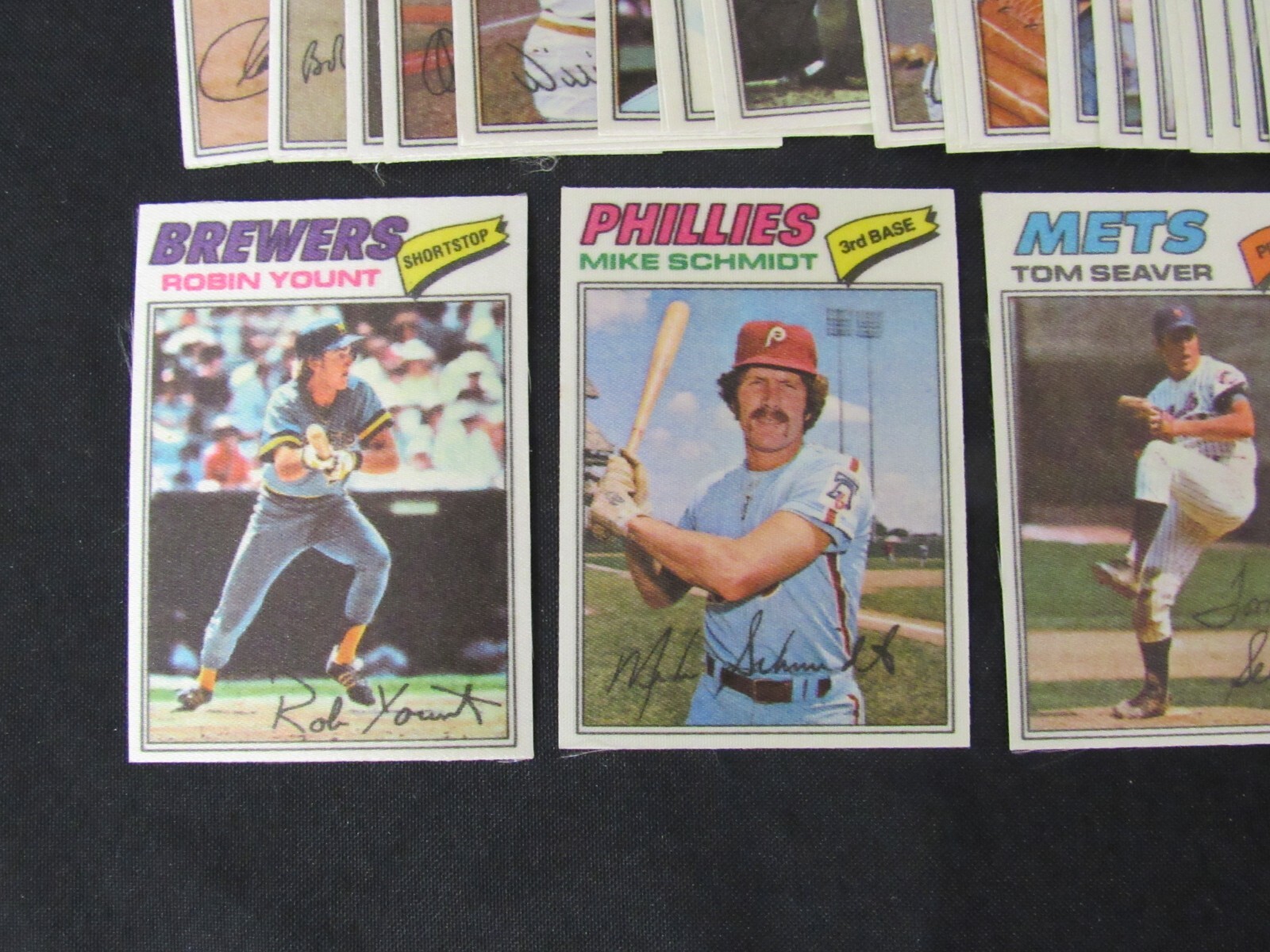 1977 Topps Cloth Baseball Complete Set High Grade NM to NM/MT+ Puzzles ...