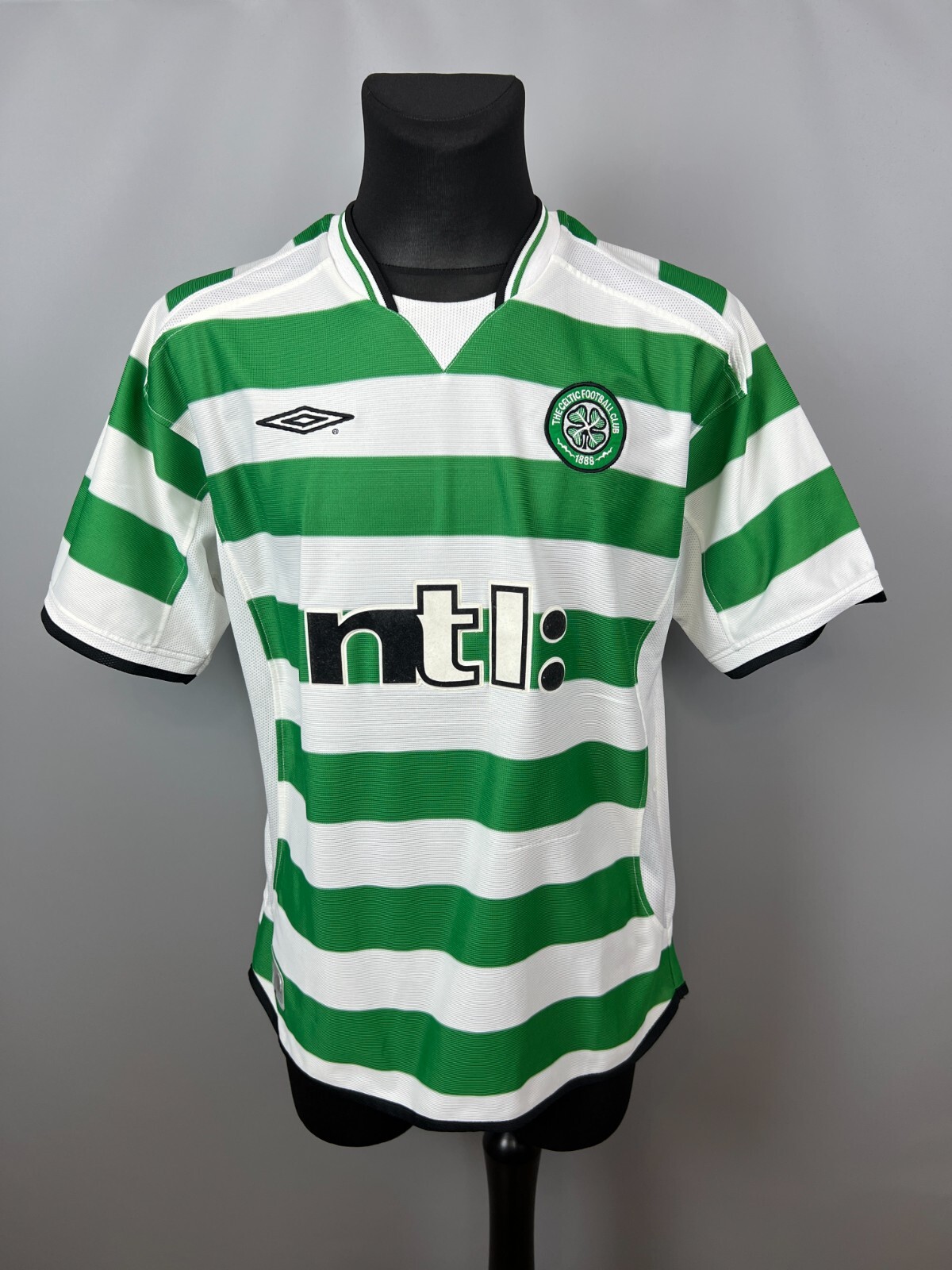 CELTIC 2001 2003 HOME SHIRT FOOTBALL SOCCER SHIRT JERSEY UMBRO MENS ...
