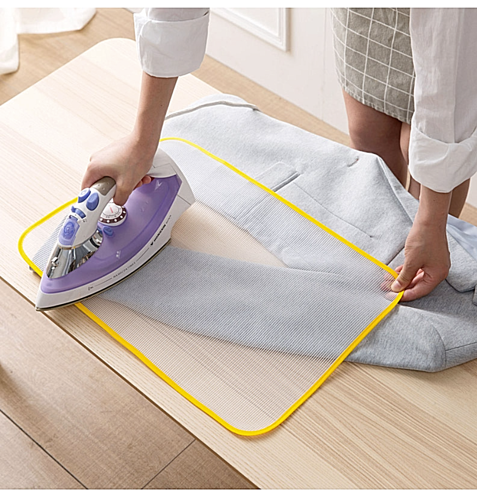 2 pcs ironing mesh mat high heat resistance clothes protector 60x40 cm ...
