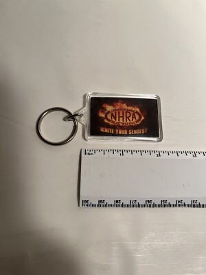 NHRA Drag Racing Key Chain Zip Pull Hot Rod Championship Bone Rattling ...