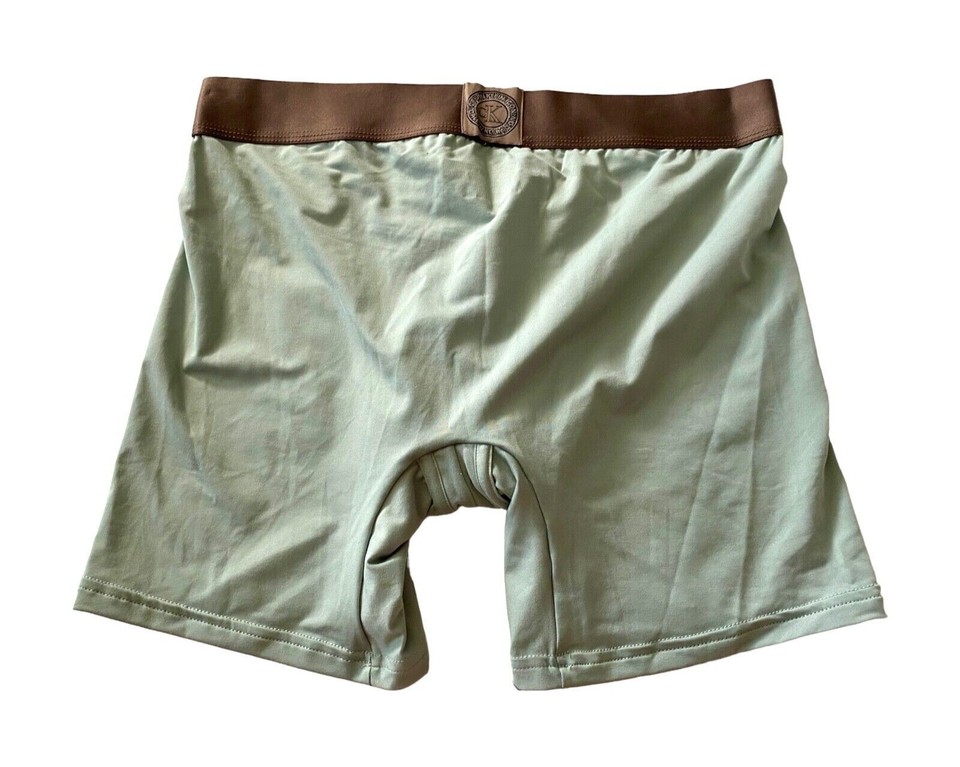Calvin Klein Men Microfiber Stretch Ultra Soft Boxer Brief, Light Green ...