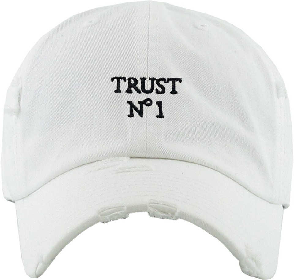 Trust No1 Dad Hat Baseball Cap Unconstructed | eBay