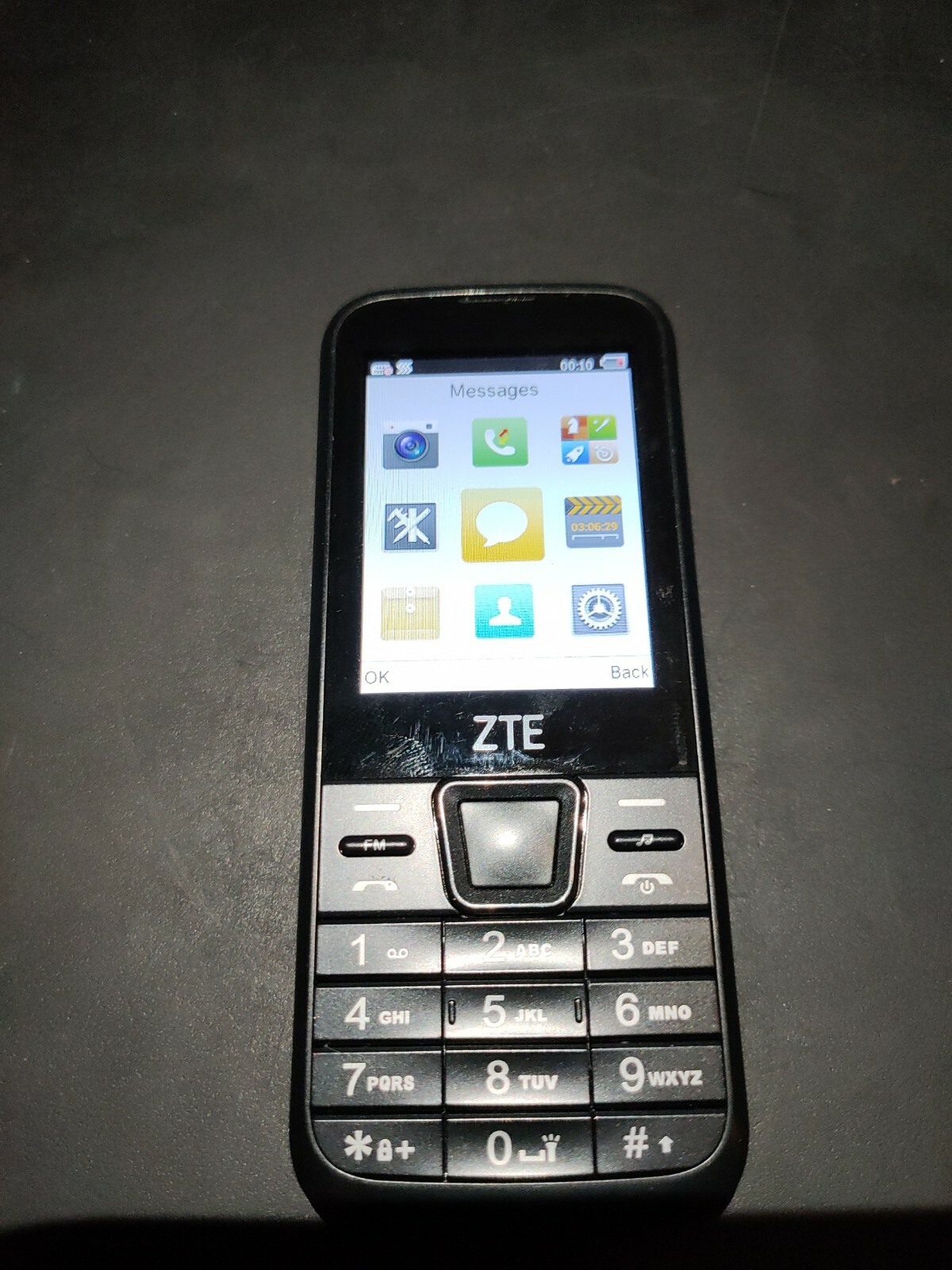 ZTE+F320+Black+Unlocked+Basic+3g+Mobile+Phone+12m for sale online | eBay