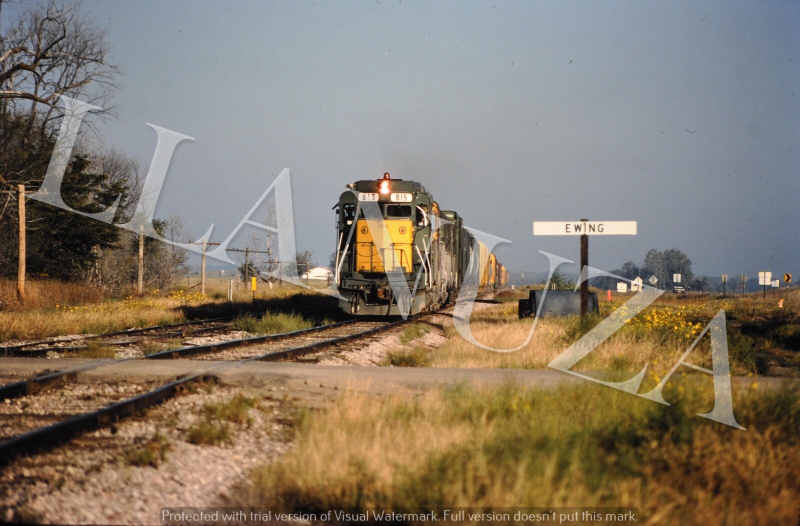 Original Slide CNW GP30 at Ewing NE Sept 1988 | eBay