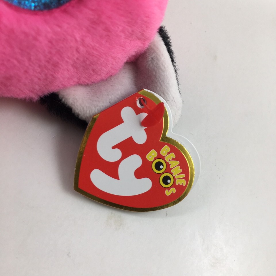 SET of 2 Ty Beanie Boos Valentines Day PARFAIT Fox & TORTE Turtle 6 ...