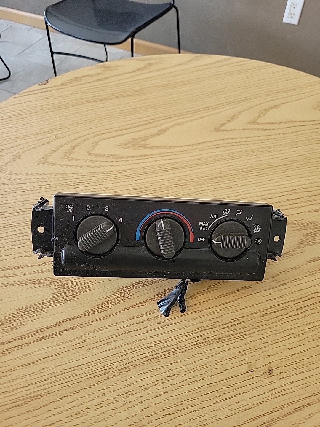 99-03 Chevrolet S-10 GMC Sonoma Climate Heater Control w/o pwr mirrors ...