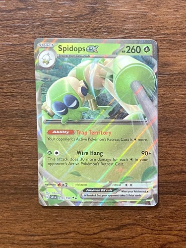 Spidops ex 019/198 Scarlet & Violet SV1 Double Rare 2023 Pokémon TCG ...