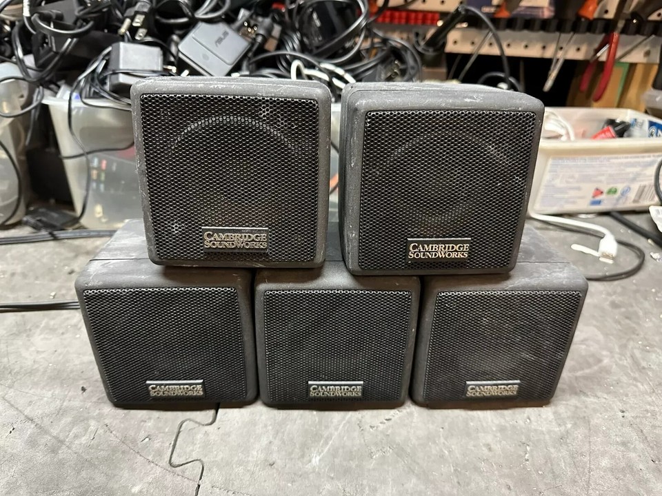Cambridge SoundWorks Satellite Speakers – Set of 5 | eBay