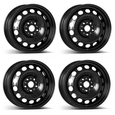 4 Alcar steel wheels 6667 6.5Jx16 ET46 5x112 for Volkswagen Golf rims ...