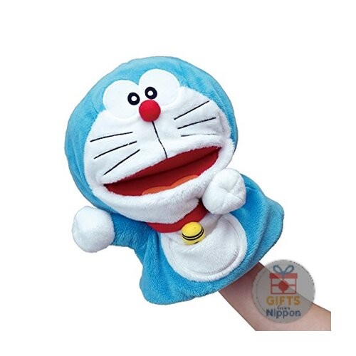Sekiguchi Doraemon Hand Puppet Plush Toy 23cm New Interactive Mouth ...