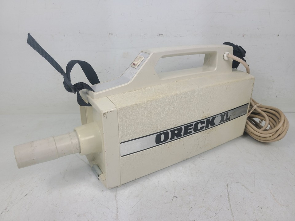 Oreck XL BB-280A Handheld Compact White Vacuum W/ Accessories (TESTED ...