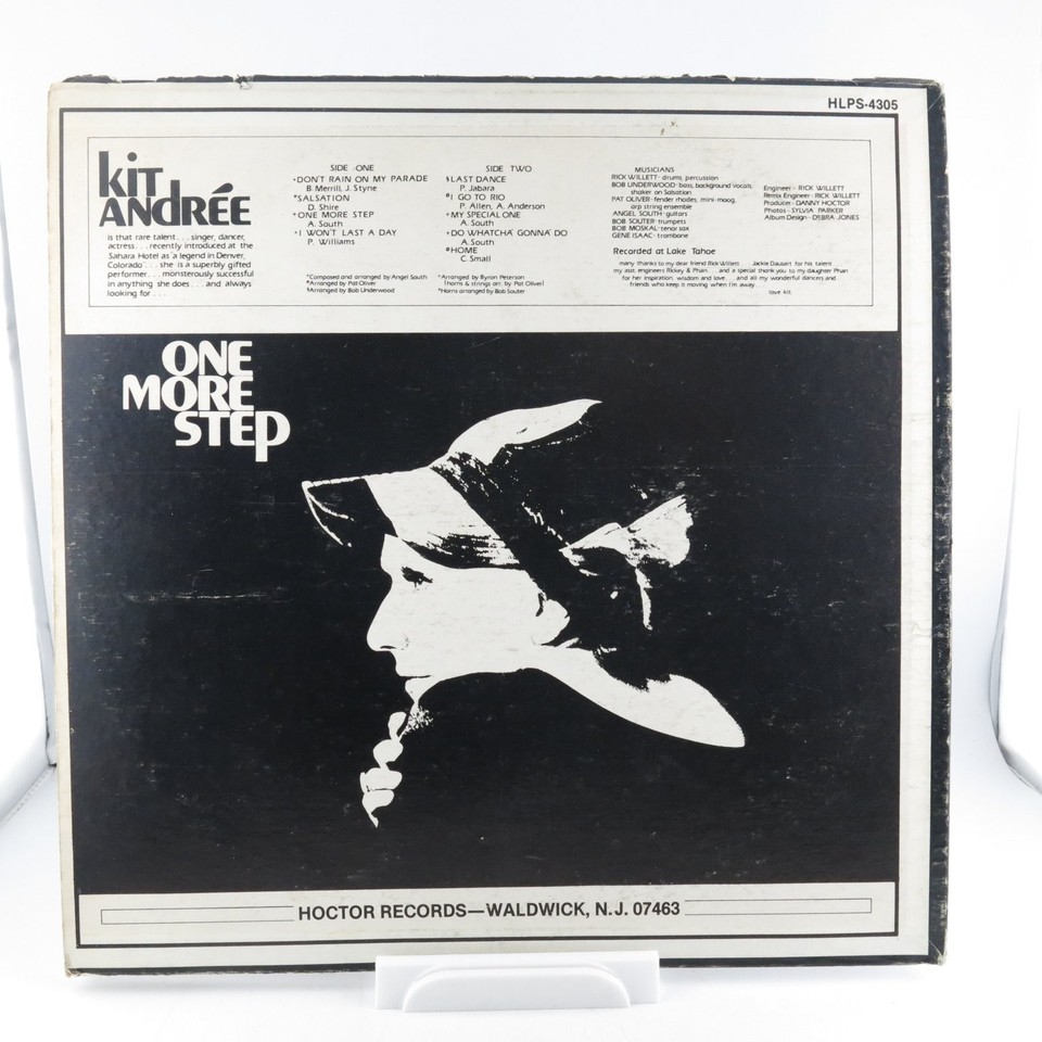 Kit Andrée - One More Step LP Record 33 RPM Hoctor Records Soul | eBay UK