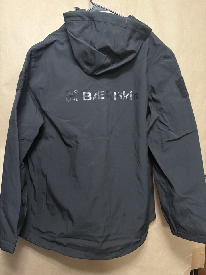 Baerskin Men's Waterproof Soft Shell Jacket Black Size 2XL | eBay
