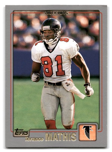 Terance Mathis 2001 Topps #252 Atlanta Falcons FOOTBALL | eBay