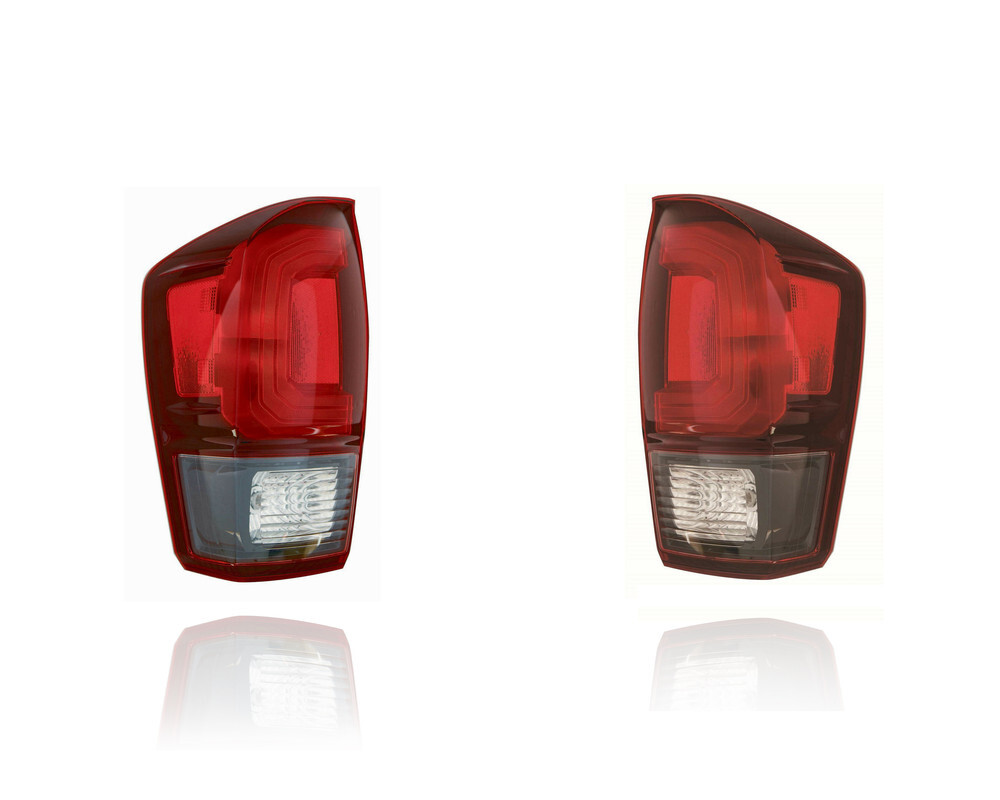 Tail Light DEPO For 18-23 Toyota Tacoma LED W/Red Set CAPA 8155004181 ...